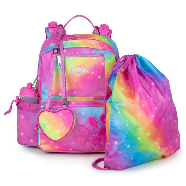 School bag for grades 0-2: Rainbow Paw START-UP | JEVA